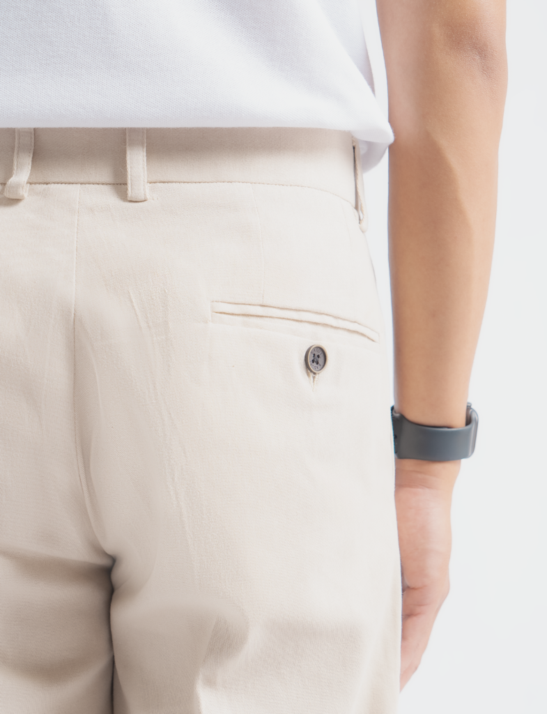 Celana Cream Chino - Kasual